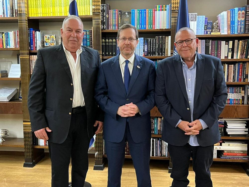 Bar-David and Amitai unite in support of President Herzog's plan to end ...