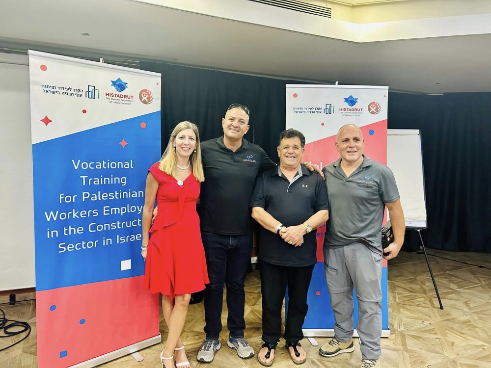 New Vocational Training for Palestinian Workers in the Construction ...